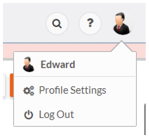 Updating your profile and logging out